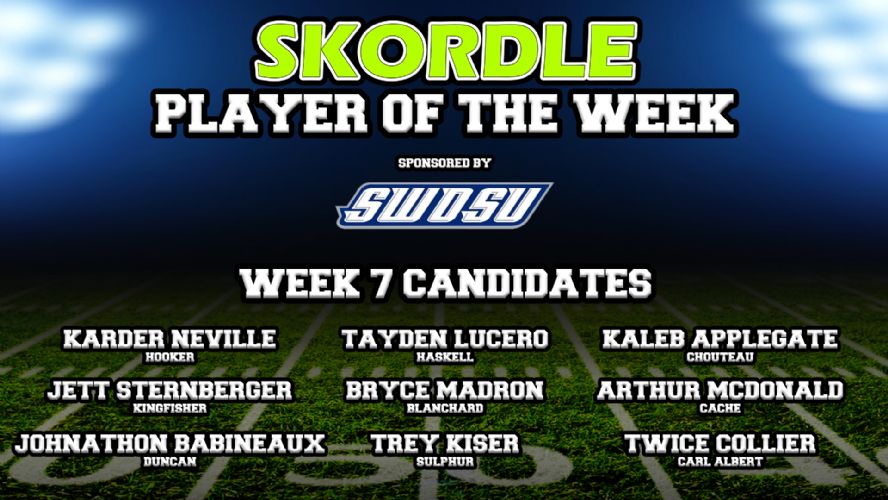 Week 7 Player of the Week Poll