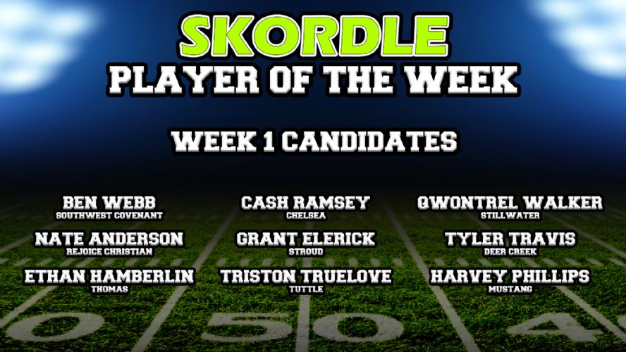 Week 1 Player of the Week Poll